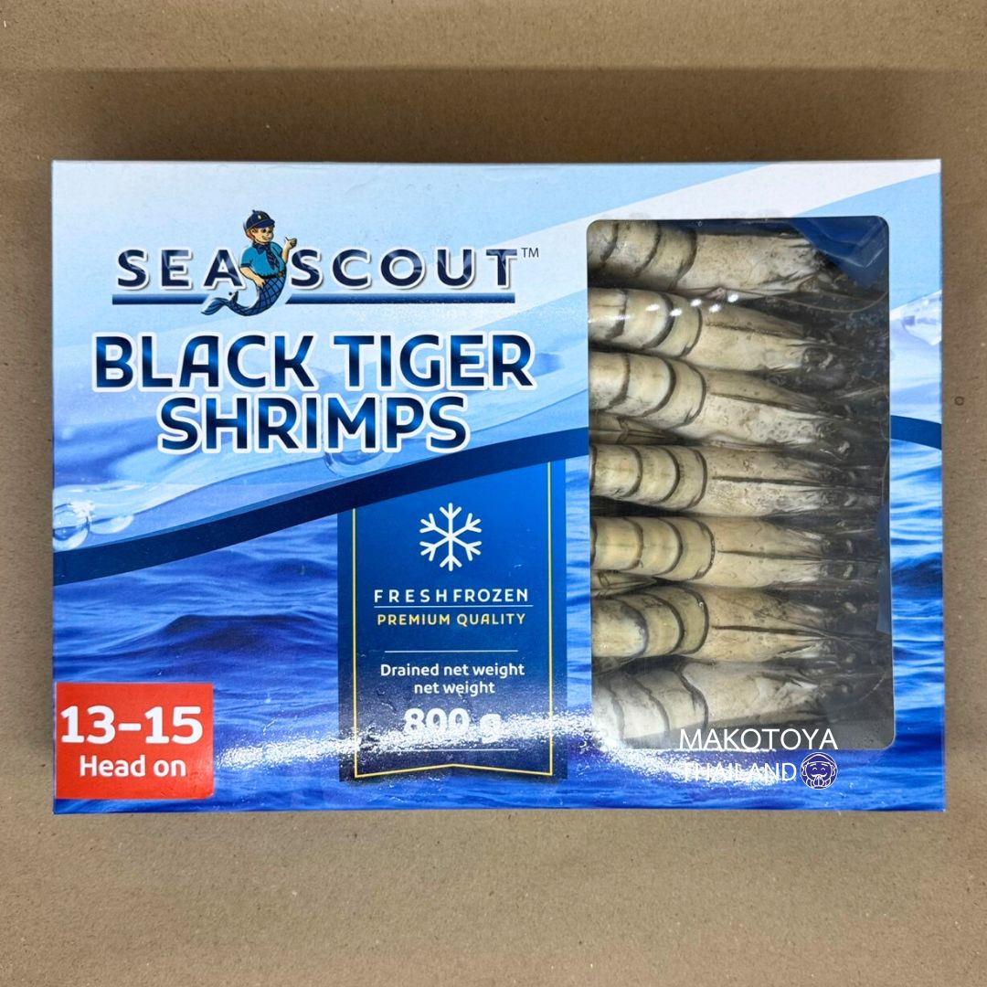 ウシエビ (ブラックタイガー) 13-15 / BLACK TIGER SHRIMP 13-15 – まこーる★日本食材・宅配・デリバリー