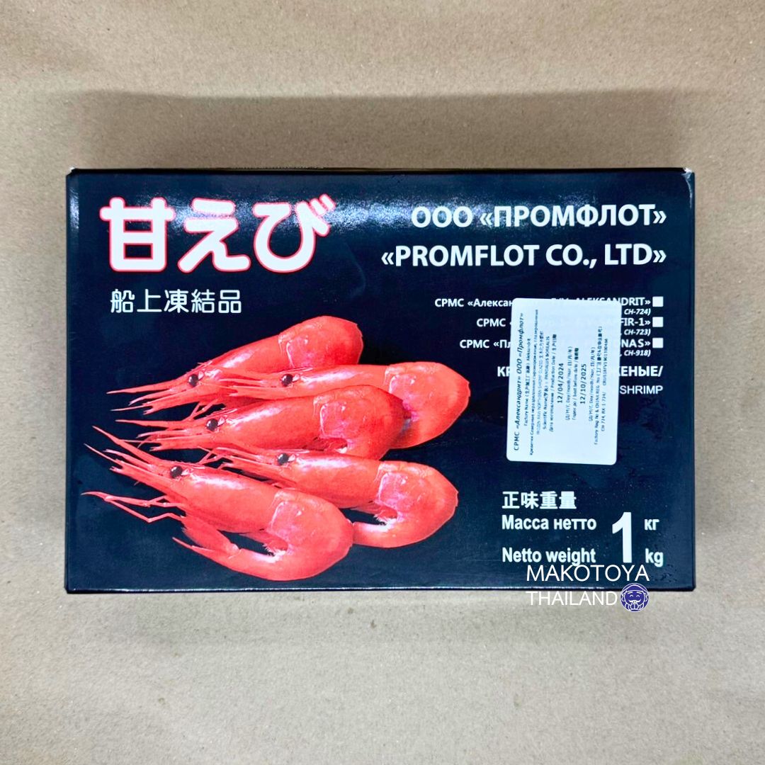 甘エビ 3L 1KG / SHRIMP WITH HEAD (AMA EBI) 3L 1KG – まこーる★日本食材・宅配・デリバリー